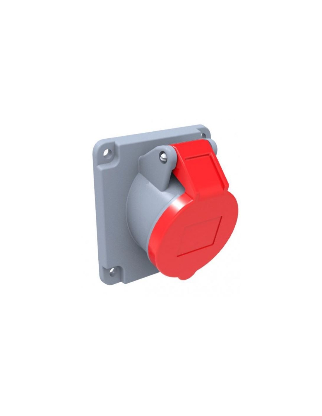 Industrial plug base 45o CEE CETAC 32A 3 Poles ground | ADAJUSA