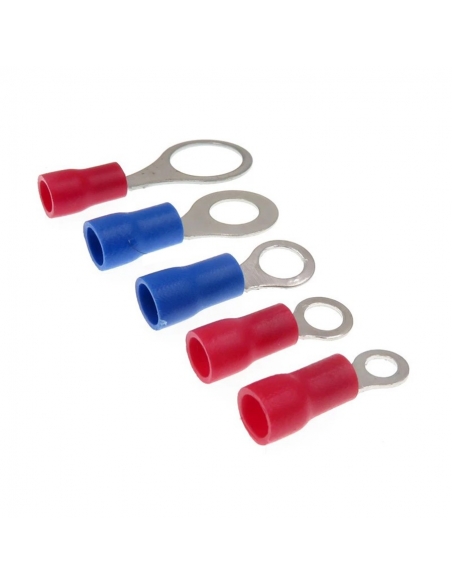 4mm pre-insulated round terminal for 4mm to 6mm2 cable | ADAJUSA