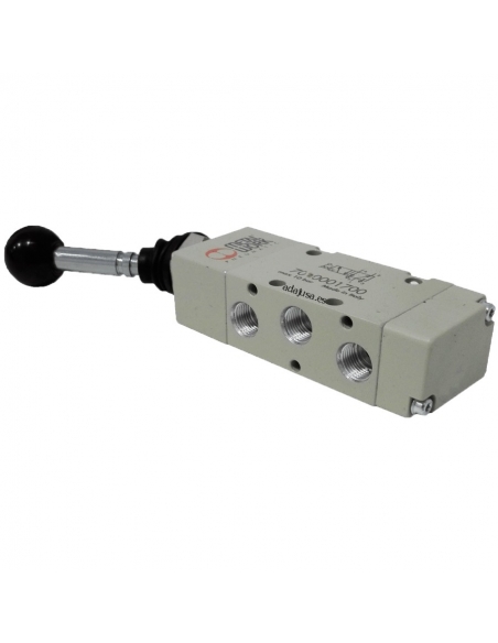 Valve manual lever 1/4 5 vias 2 position fixed front lever - Metal Work | Price adajusa.com.com.'