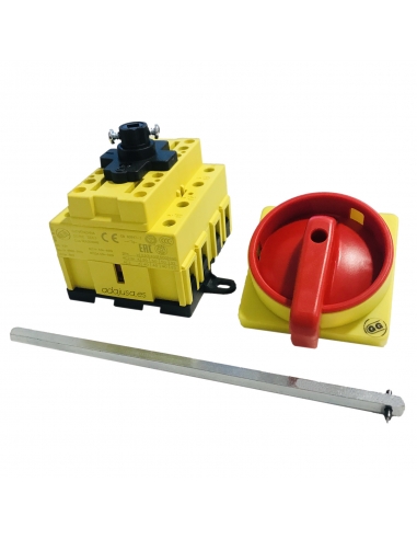 Three-phase disconnector switch SE1000003B Giovenzana grey black | ADAJUSA