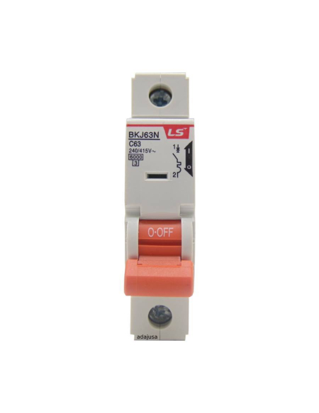 MCB circuit breaker 1 Pole LS LG 50A BKN 1P C50A VMC | ADAJUSA