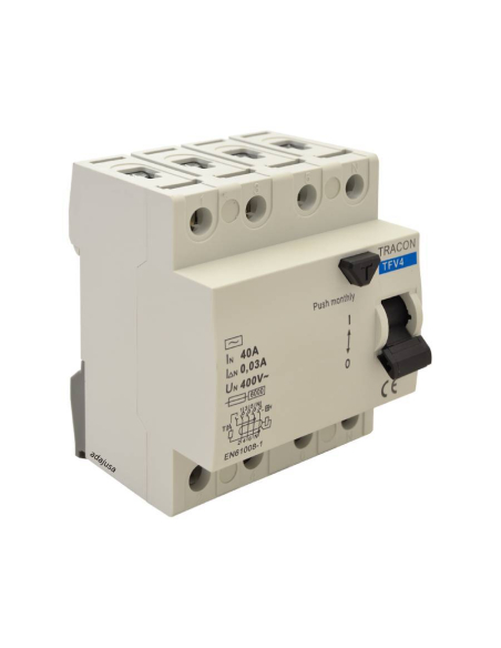 Differential automatic switch 40A 30mA TFG4-40030 Tracon | ADAJUSA