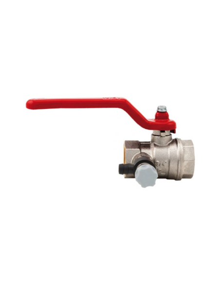 1/2 female shut-off valve with discharge valve - Aignep | ADAJUSA | price