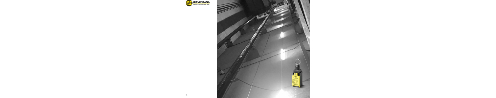 Range of elements and components for elevator shaft lighting Giovenzana ...