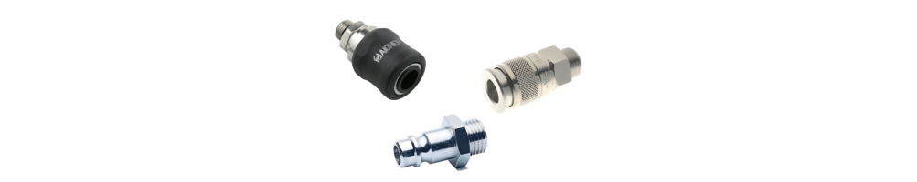 Quick couplings for compressed air installations | ADAJUSA