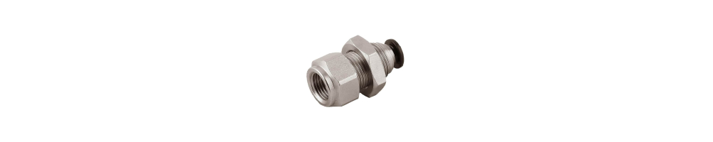 Wide variety of straight intermediate female bulkhead Fittings ...