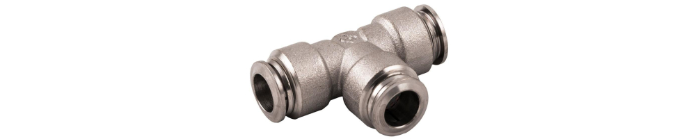 Intermediate T Fittings for the food industry, designed for contact ...