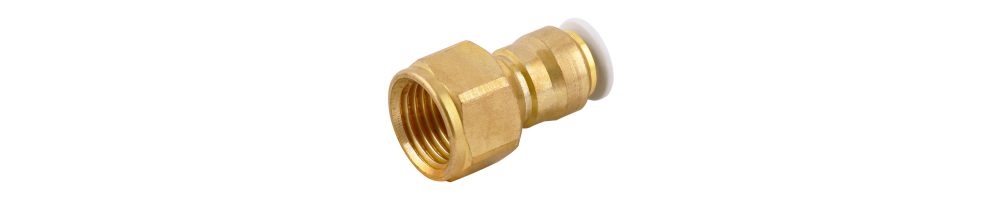 Straight female thread automatic Fittings for the food industry and ...