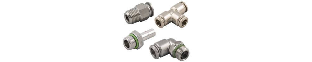 Wide variety of automatic fittings in AISI 316L STAINLESS steel ...