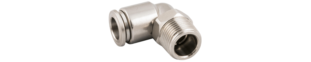 Amplia variedad de Racores codos orientables INOX AISI 316L, aptos para fluidos corrosivos y ...