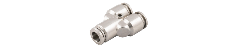 Wide variety of intermediate "Y" Fittings in AISI 316L STAINLESS steel ...