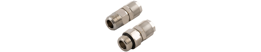 Automatic male thread Fittings for Aignep pneumatics | ADAJUSA