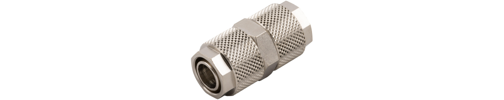 Intermediate straight Fittings for tube joints for pneumatic ...